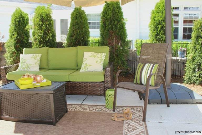 5 easy ways to add color to the patio – Green With Decor