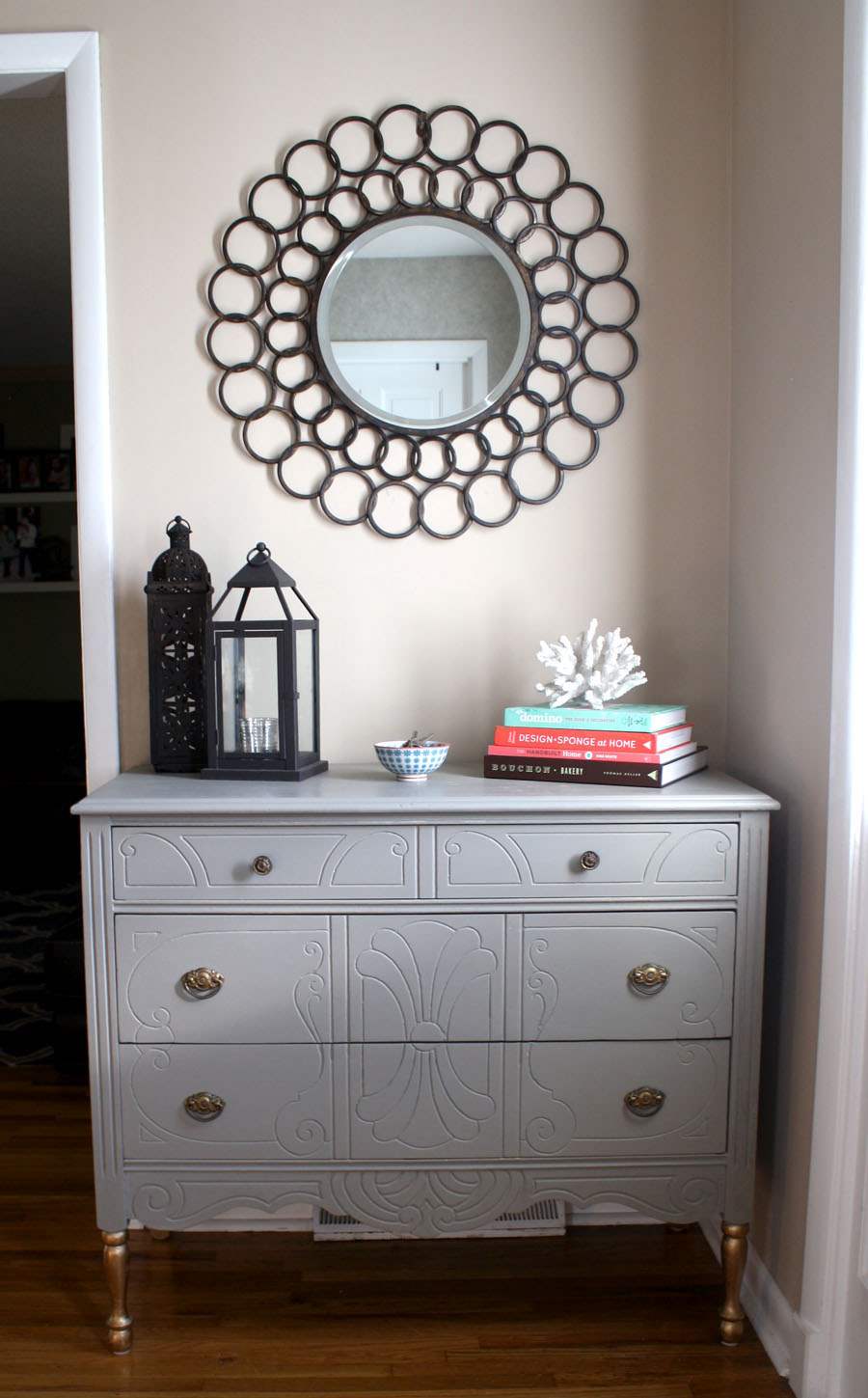 28 amazing neutral dresser makeovers - Green With Decor