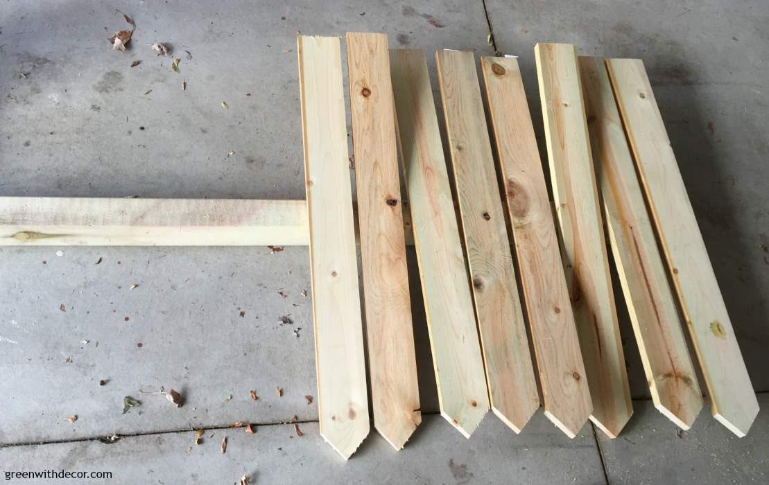 How to make a distance arrow sign – Green With Decor