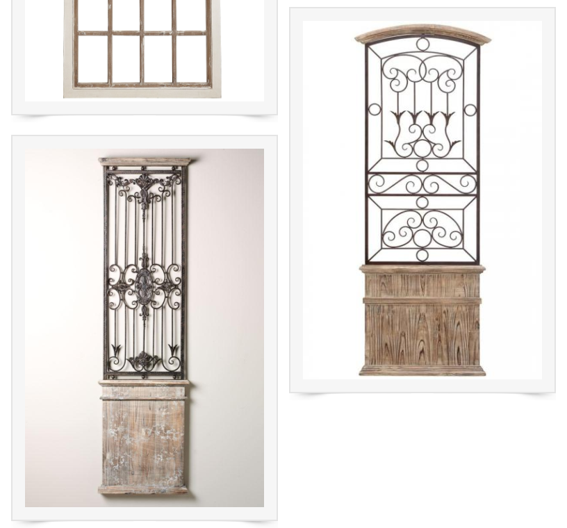 Gorgeous wood and metal wall gate options - Green With Decor