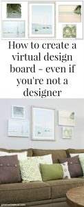 How to create a virtual design board - Green With Decor