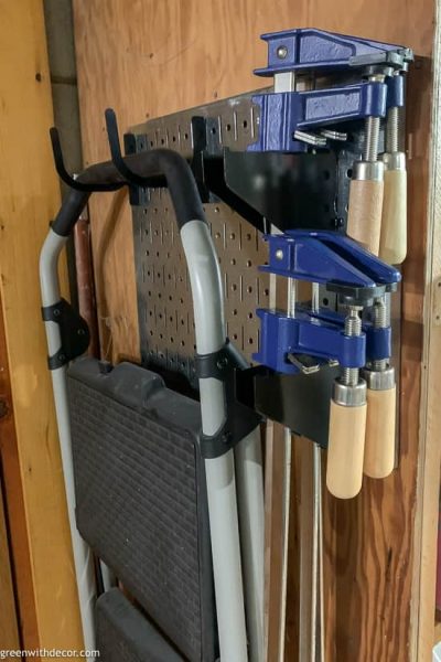 An easy way to organize tools - Green WIth DEcor