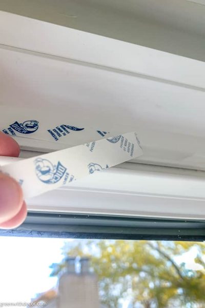 How to insulate windows for winter - Green With Decor